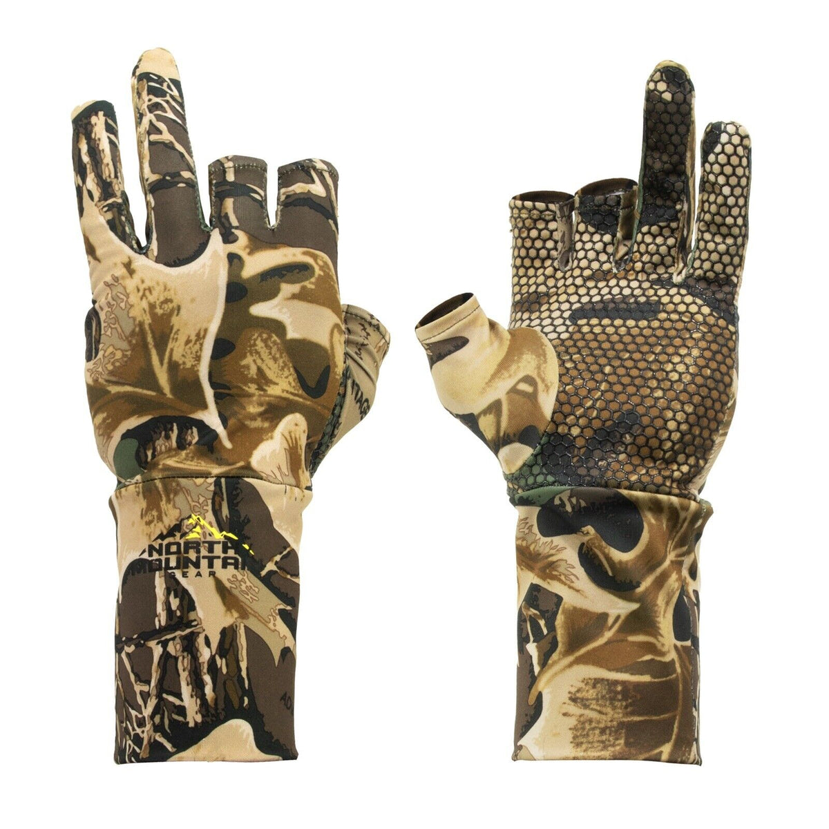 Fingerless Gloves – Realtree Advantage Classic – North Mountain Gear