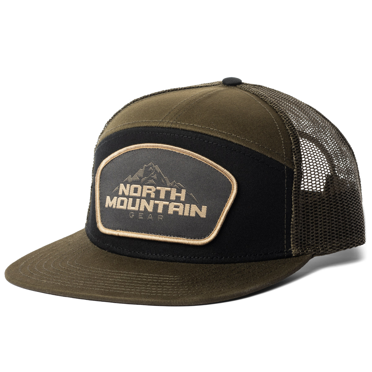 Solid State Logo Hat ( Olive ) – North Mountain Gear